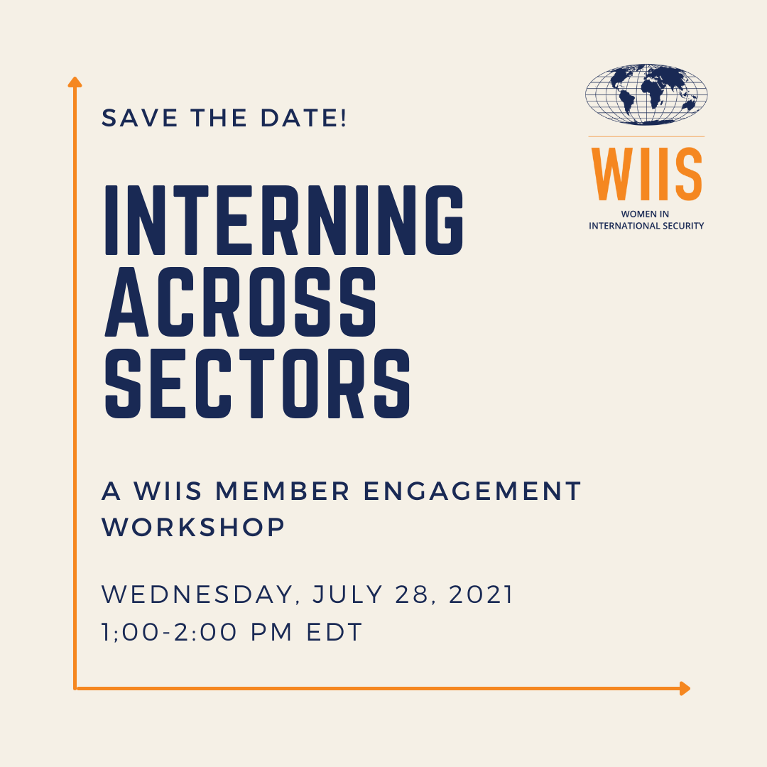Events – WIIS | Women In International Security
