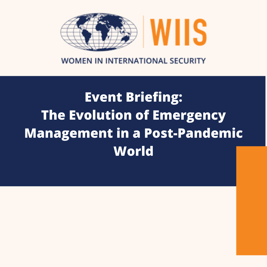 Events – WIIS | Women In International Security